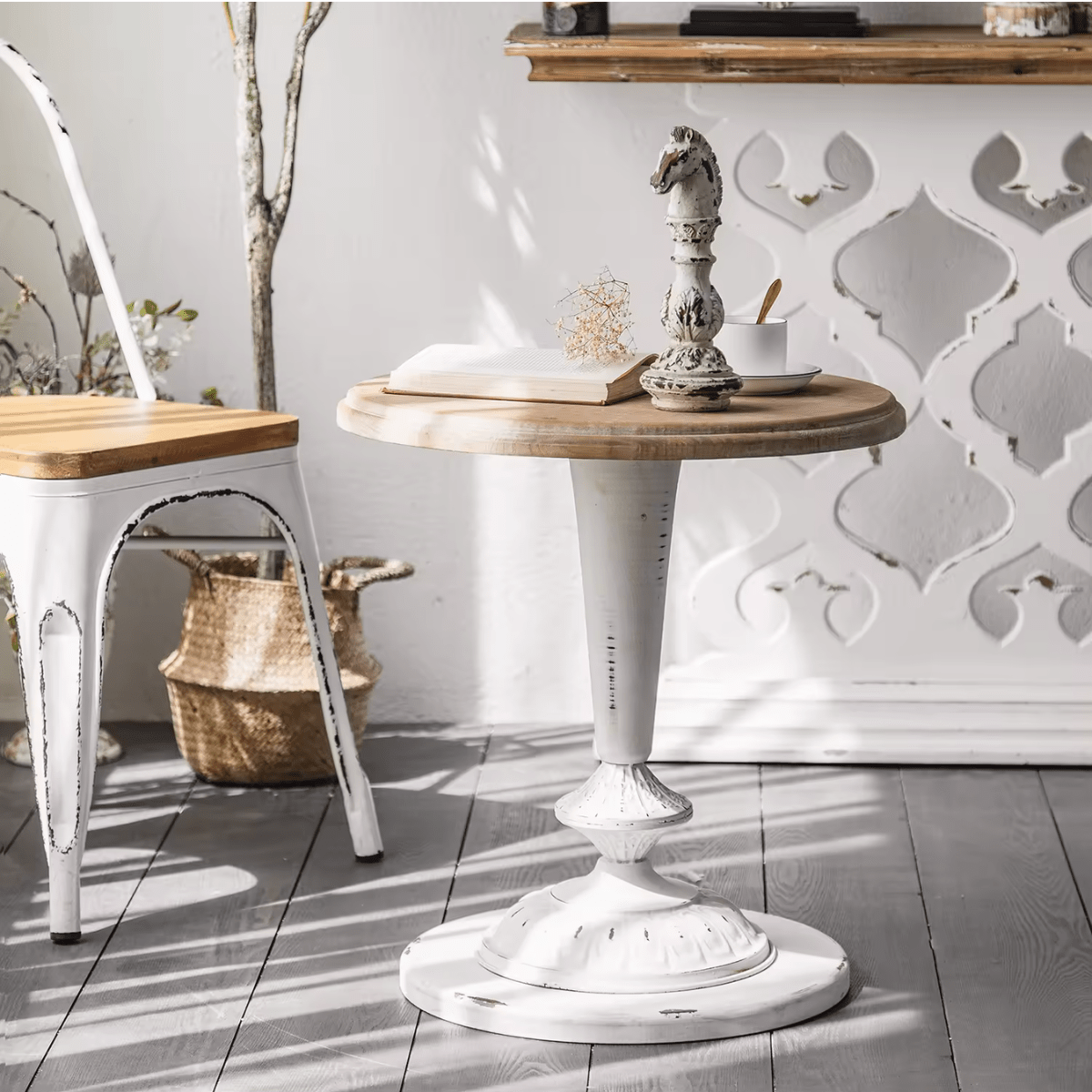 Charlotte White Side Table: French Elegance for Your Home. Shop Now ...